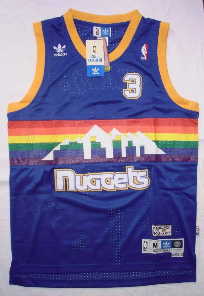 Allen Iverson Nuggets Throwback
