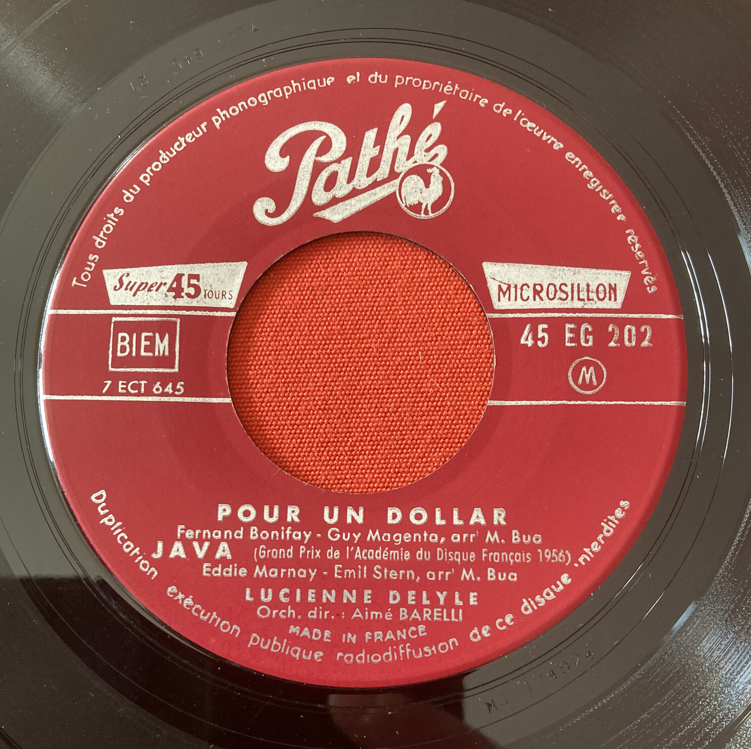 Lucienne Delyle For Un Dollar Java 45EG202 VG+ Vinyl 45T EP | eBay