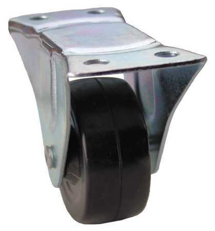 Colson 01Rn02x41r Rigid Plt Caster,Rubber,2-1/2 In, 200 Lb | eBay
