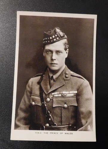 Mint England Royalty Postcard RPPC HRH His Royal Highness The Prince of ...