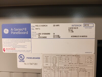 Electrical Panels & Boards - Ii Panelboard