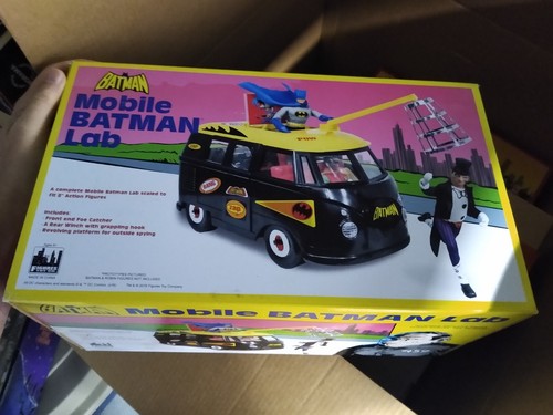 Bat Mobile Lab Van With Box Vehicle Batman DC 2016 Figures Toy Co. New ...