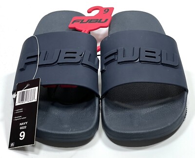 New - Fubu Athletic Sport Cushion Court Slide Sandals - US Men’s 9 ...