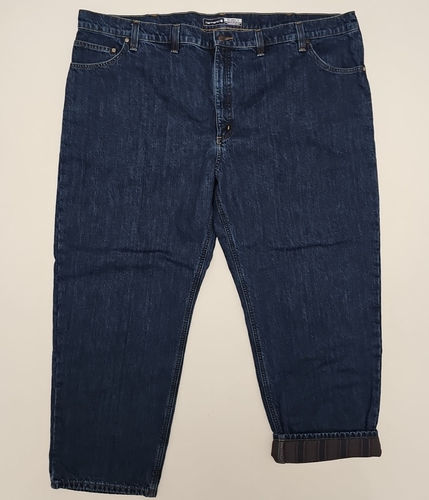 Carhartt Flannel Lined Jeans Men 50W 30L Straight Leg Relaxed Fit | eBay