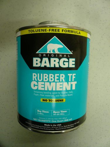 Barge Rubbert Tf Cement "No Toluene" 1 Qt. 705353112966| eBay