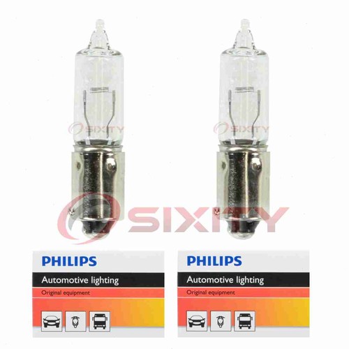 2 pc Philips Front Turn Signal Light Bulbs for Maserati Quattroporte ga ...