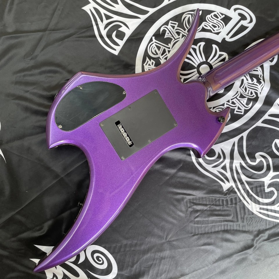 Spider Inlay Electric Guitar H-H Pickups FR Bridge Black Hardware | eBay