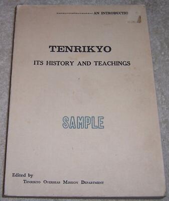 Tenrikyo Its History and Teachings Tenrikyo Overseas Mission Department ...