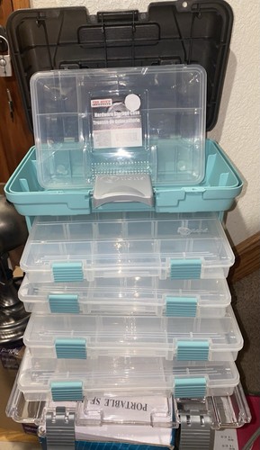 Creative Options Grab N Go 4 Rack Organizer Storage System Case Crafts ...