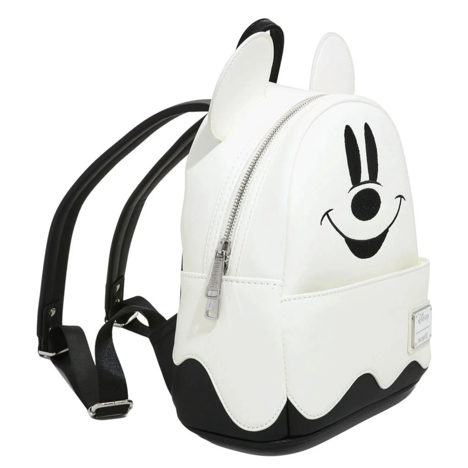 Loungefly Disney Mickey Mouse Ghost Glow in the Dark Cosplay Mini ...