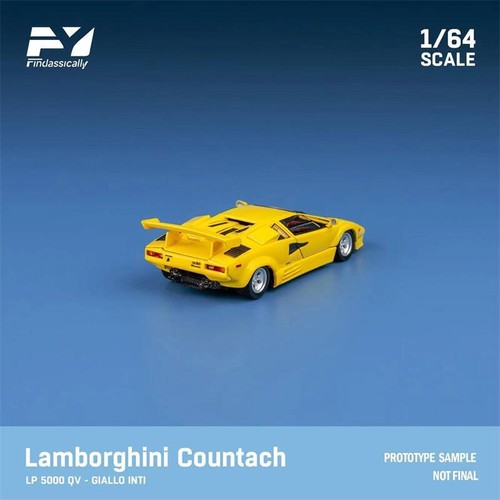 Finclassically 1:64 Countach LP 5000 Diecast Model Car | eBay