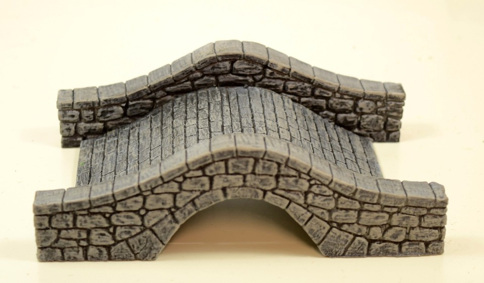 WWS 20-28mm Bocage Stone Bridge - Bolt Action Table Top Scenery ...