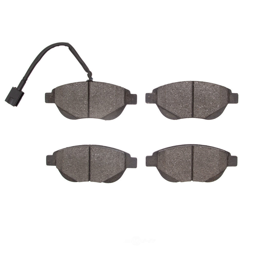 Disc Brake Pad Set-3000 Semi-metallic Brake Pads DFC fits 2011 Fiat ...