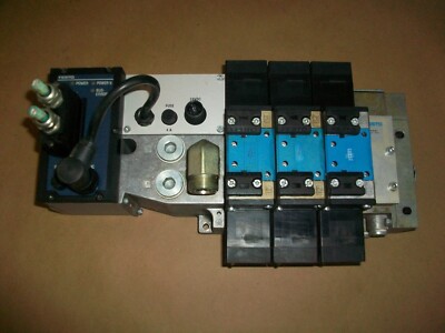 Festo Profibus Pneumatic Solenoid Valve Stack IFB13-30 VIGP-04-FB-D-1 ...
