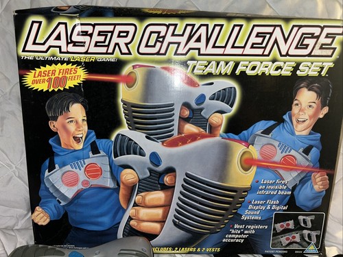 ToyMax Vintage 1996 Laser Challenge Team Force Set In Box 512L | eBay