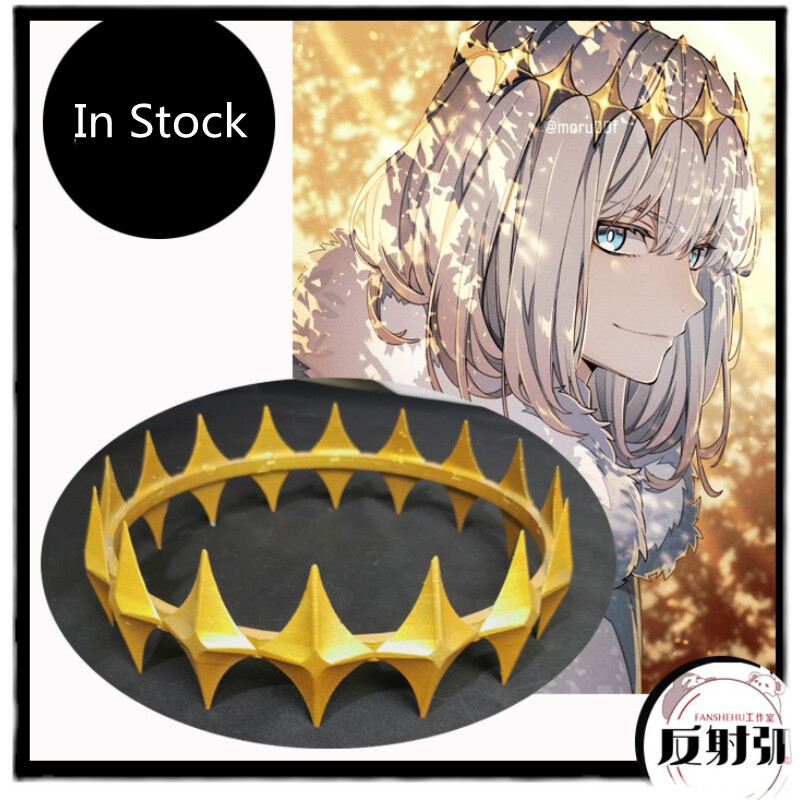 Fate/Grand Order Oberon Vortigern Cosplay Crown 3D Printing Headwear ...