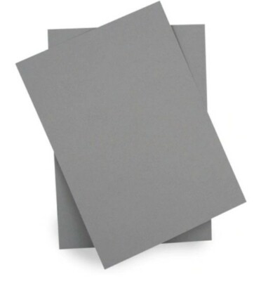 Grey Gray A4 CARD CARDSTOCK. 240GM 10 SHEETS CARDS CRAFT MATT we can ...