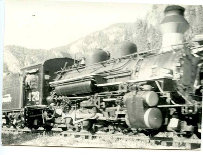 F756 RP 1960s? DRG&W RIO GRANDE RAILROAD TRAIN ENGINE #473 | eBay