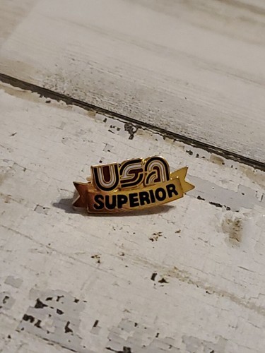 Vintage Gold Tone USA Superior Drill Team Souvenir Pin lapel pin Zq | eBay