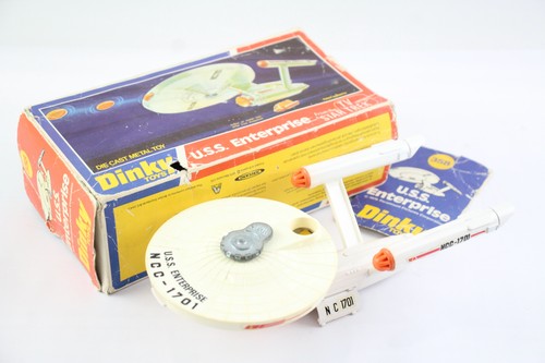 Dinky Toys 358 USS Enterprise Star Trek Diecast Model Boxed *Heavy Box ...