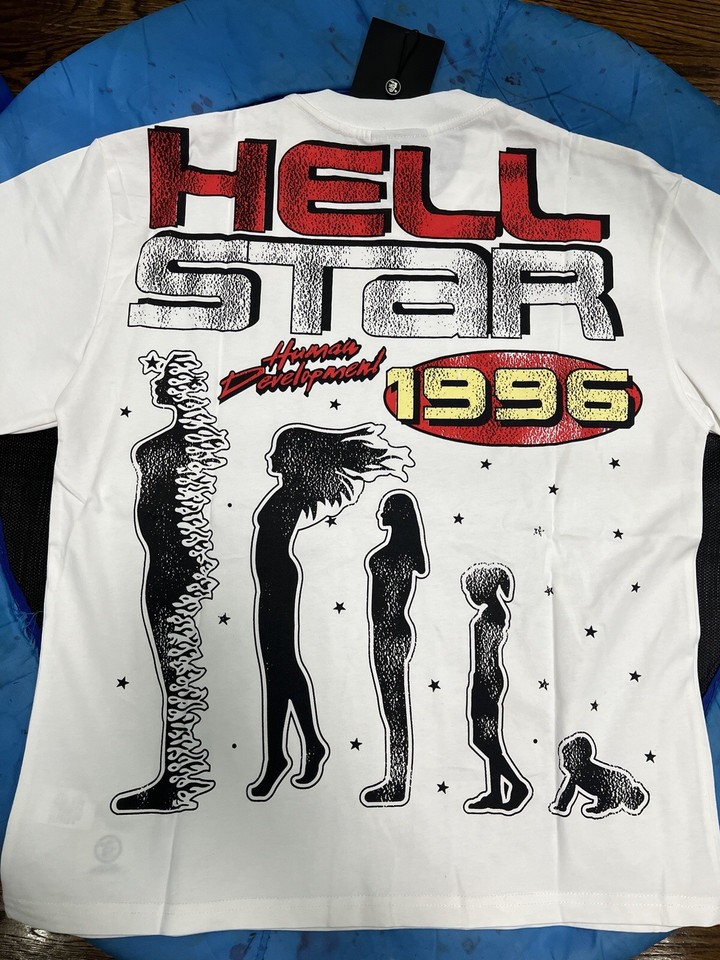 Hell Star Human Short Sleeves T-shirt Color White Size XLarge | eBay
