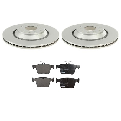 SHW Performance OEM Rear Rotors & Textar Pads Brake Kit for Q3 S3 ...
