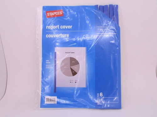 REPORT COVER PACK WITH 6 BY STAPLES | eBay
