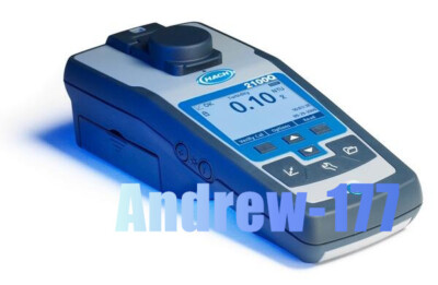 HACH 2100Q Portable turbidity meter measures turbidity using scattering ...
