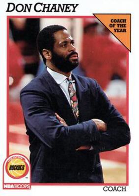 #230 Don Chaney - Houston Rockets - 1991-92 Hoops Basketball | eBay