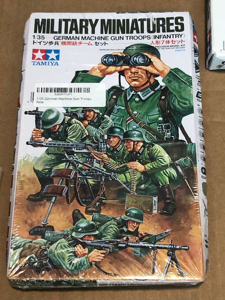 TAMIYA 1/35 WORLD WAR II MINIATURE MODEL KIT LOT - 3 KITS 35038 / 35047 ...