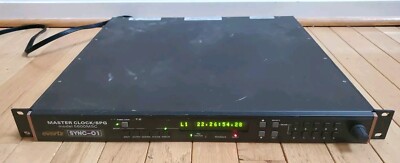 Evertz 5600MSC Master Clock/SPG w/ 1PS STGM, HTG T tested working fans ...