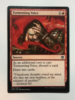 MTG Iconic Masters Tormenting Voice 150 NM/M | eBay