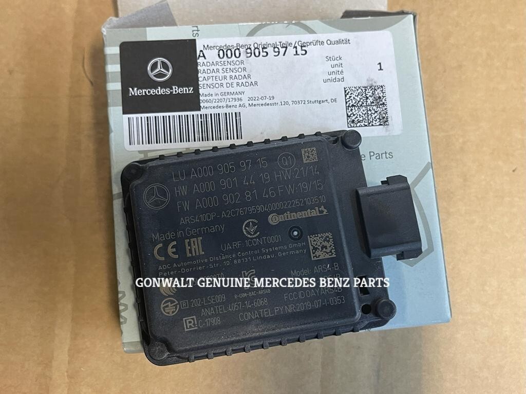 2019-2021 Mercedes-Benz CLS 450 CLS53 AMG Radar Sensor | 0009059715 ...