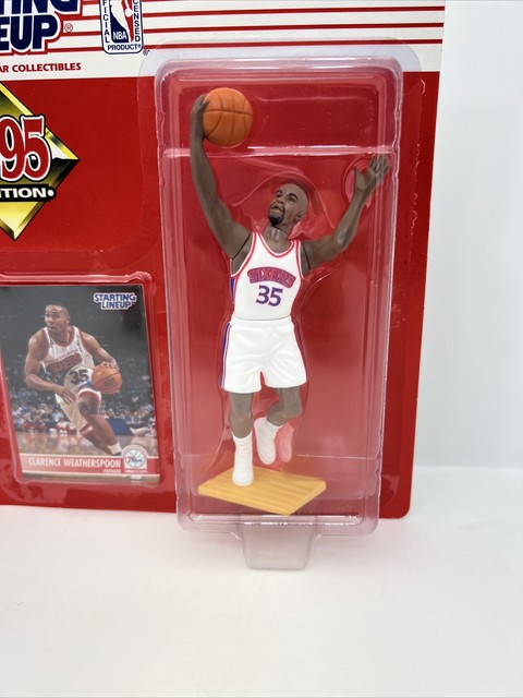 1995 Kenner Starting Lineup NBA Clarence Weatherspoon Philadelphia ...