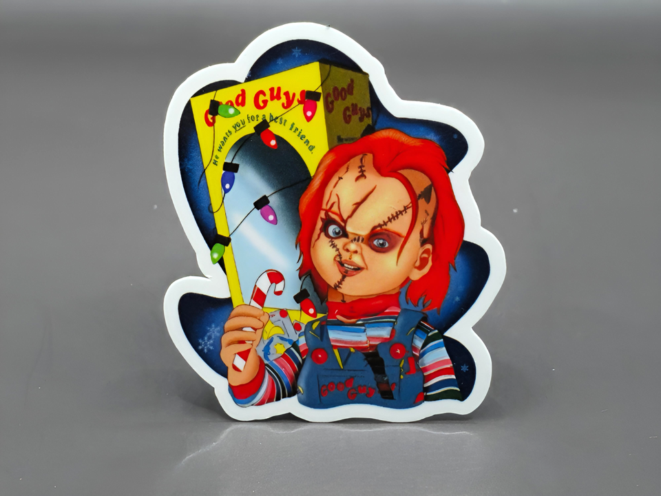 Chucky Child's Play Inspired Stickers Horror Decals Good Guy Doll Wanna ...