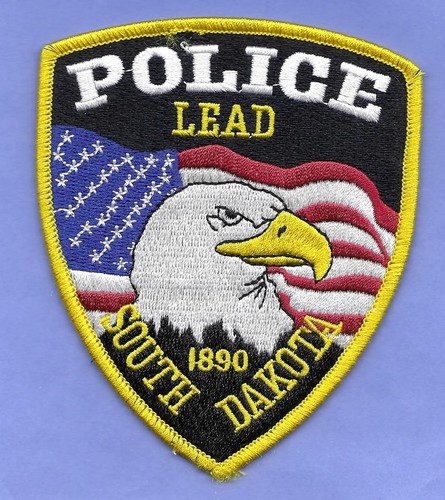 SOUTH DAKOTA- CITY OF LEAD POLICE DEPT- AWESOME EAGLE HEAD- LAWRENCE ...
