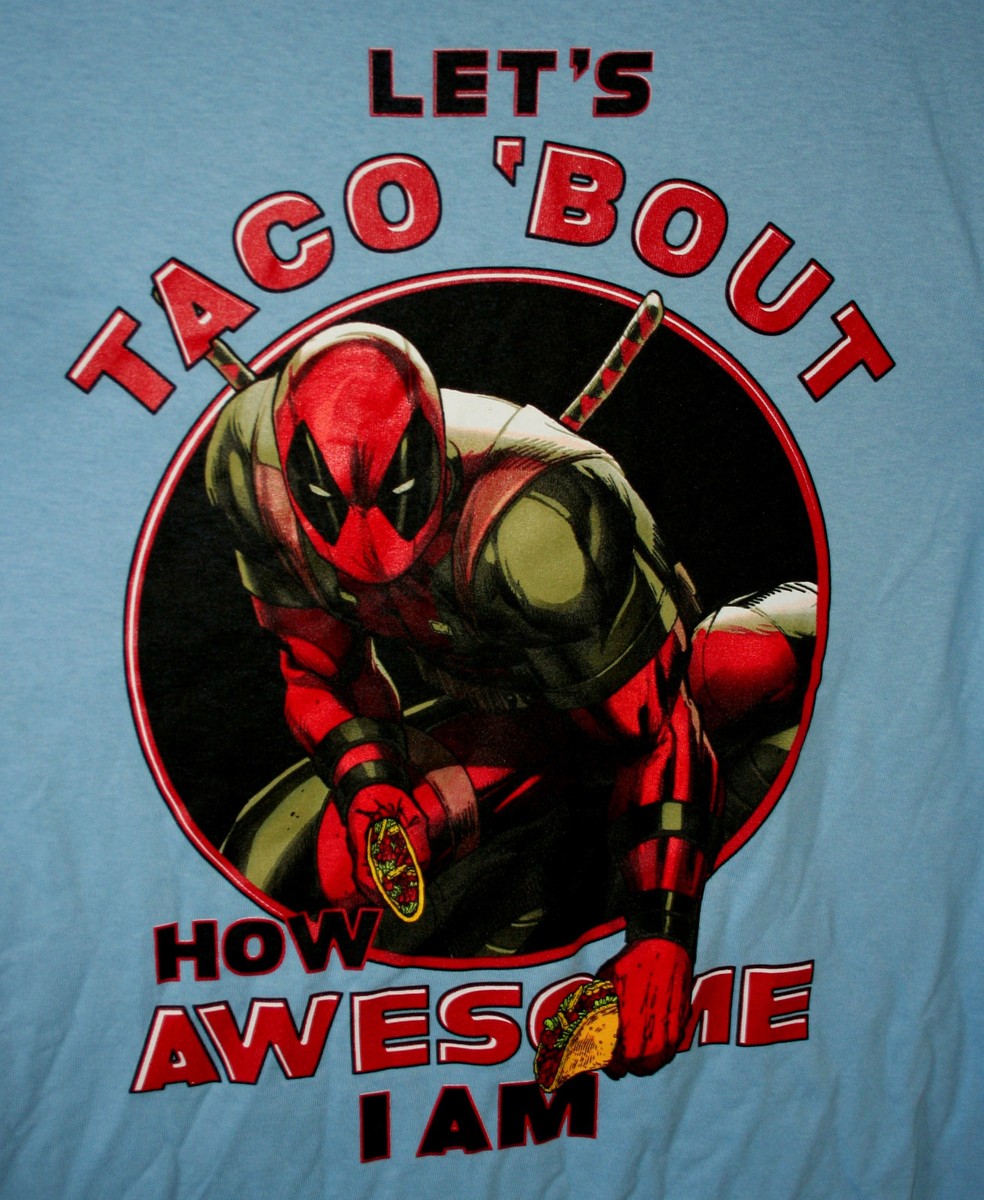 Deadpool Taco Shirt