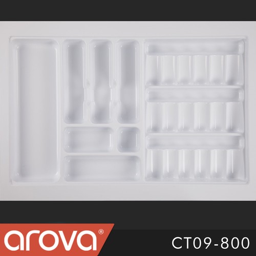 Cutlery Tray Insert Utensil Drawer Divider Organiser Spice 740mm-700mm ...