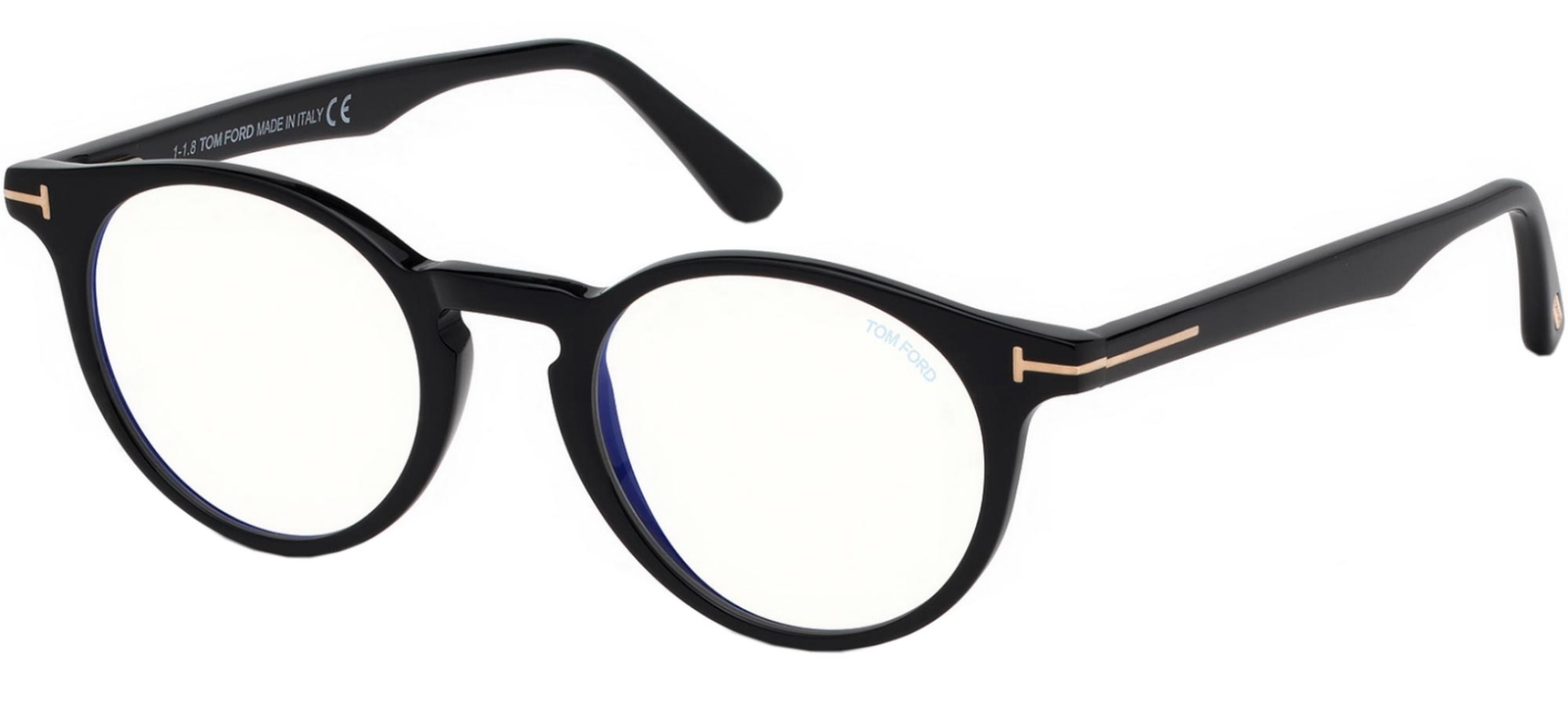 Gafas Tom Ford FT 5557-B BLUE BLOCK BLACK 48/21/145 unisex | eBay