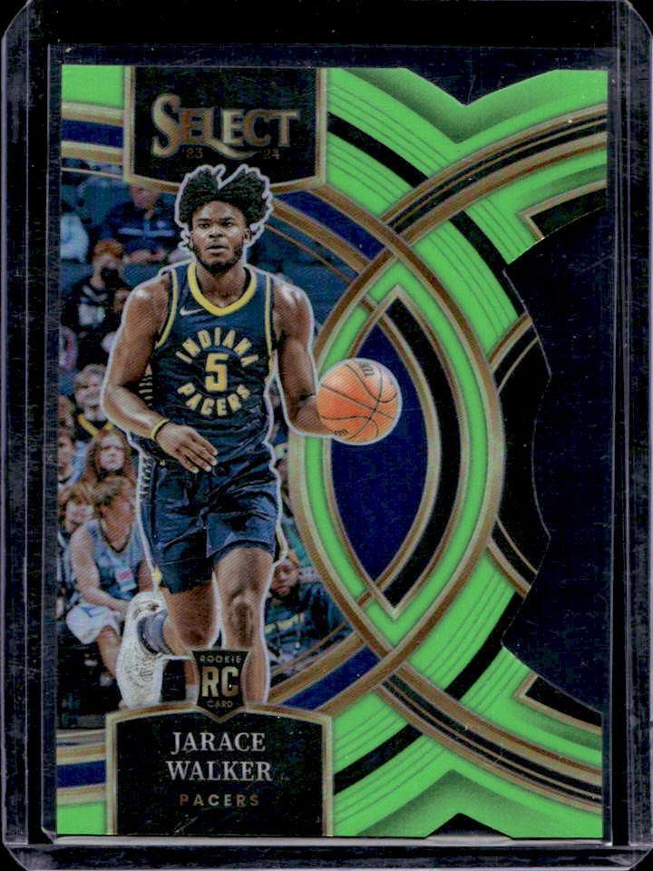 2023-24 Select Jarace Walker Neon Green Prizms Die Cut RC Premier #32/ ...