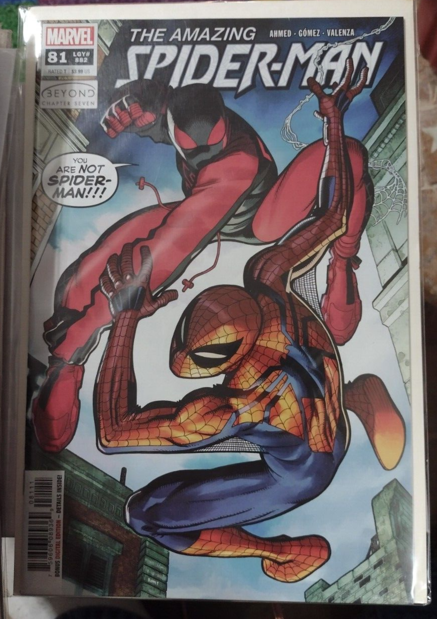 Amazing Spider-Man vol 5 # 81 LGY 882 Marvel 2022 disney BEYOND PT 7 ...