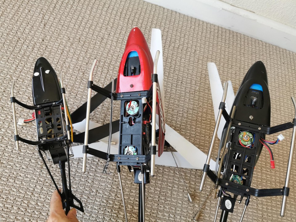 Lot 3 Helicopters Extreme S-8g RC Sky Dancer 9101 double horse for ...