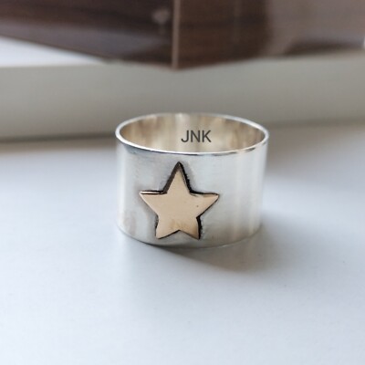 925 sterling silver ring band ring handmade designer star band ring ...