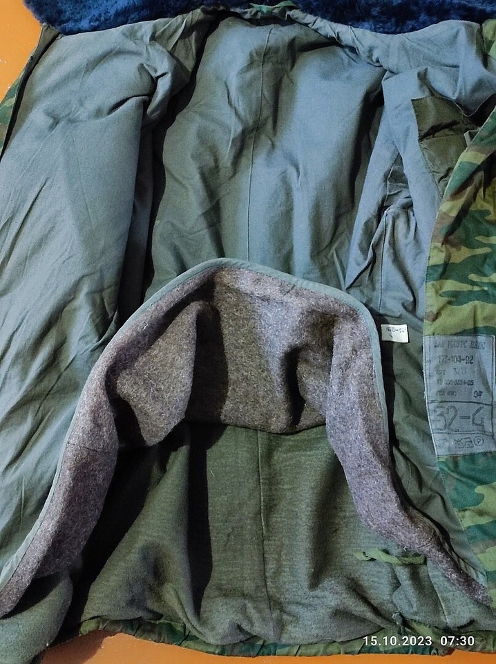 Russian Spetsnaz Airborne Troops Winter Officer's Suit VSR-98 Flora ...