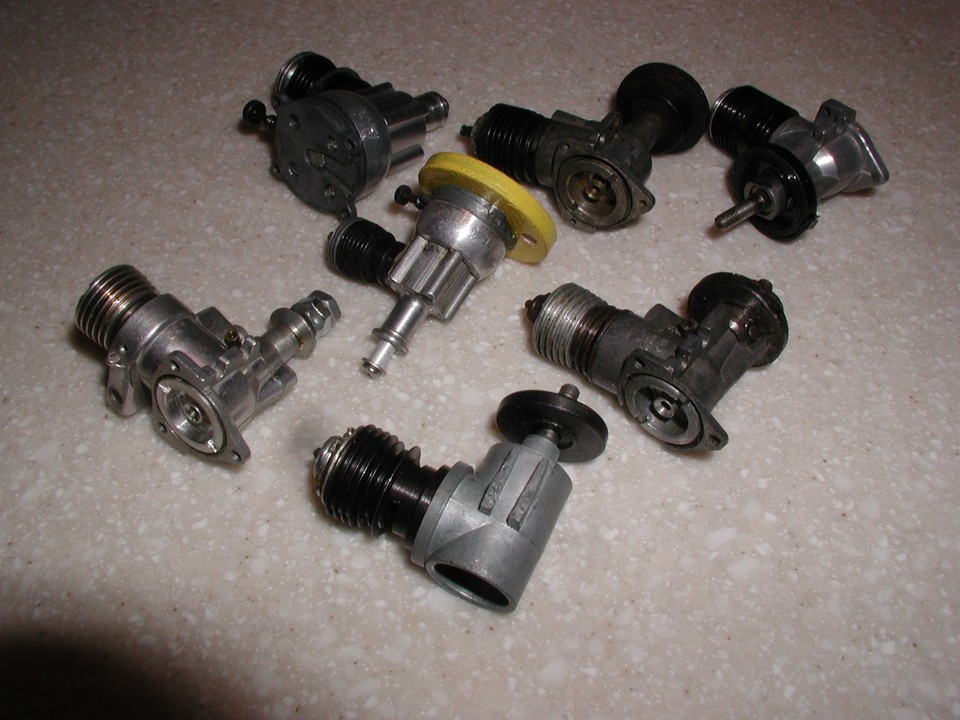 Mix of model airplane engines - Cox, Testers, Wen Mac. Parts. Lot. | eBay