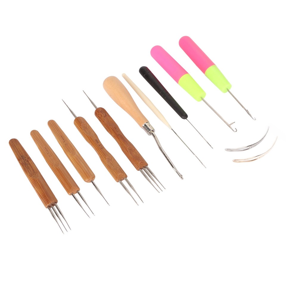 12pcs Dreadlocks Tool Set Dreadlocks Crochet Hook Hair Locking Tool Kit ...