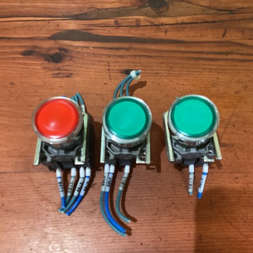 Schneider Push Button Switches With Light. Qty:3 | eBay Australia