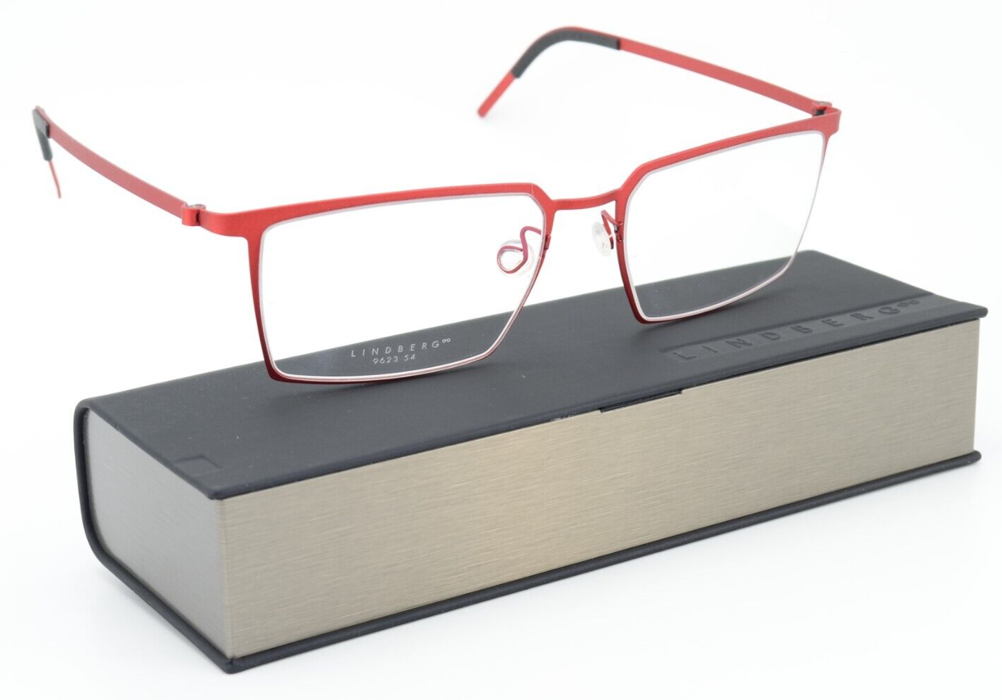 Lindberg Glasses Frame Model 9623 54-19 135 Col. U33 T30 Strip Titanium ...