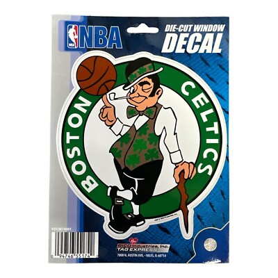 NBA Boston Celtics Die-Cut Window Decal 5" x 7" | eBay