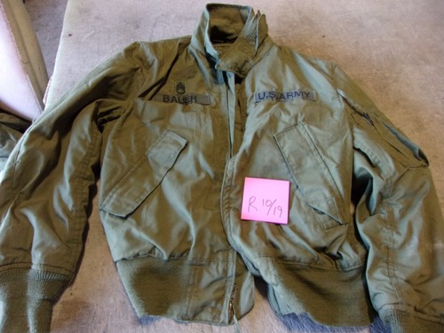 Nice Small-Regular Cold Weather Jacket, CVC, Flame-Retardant, US Army ...